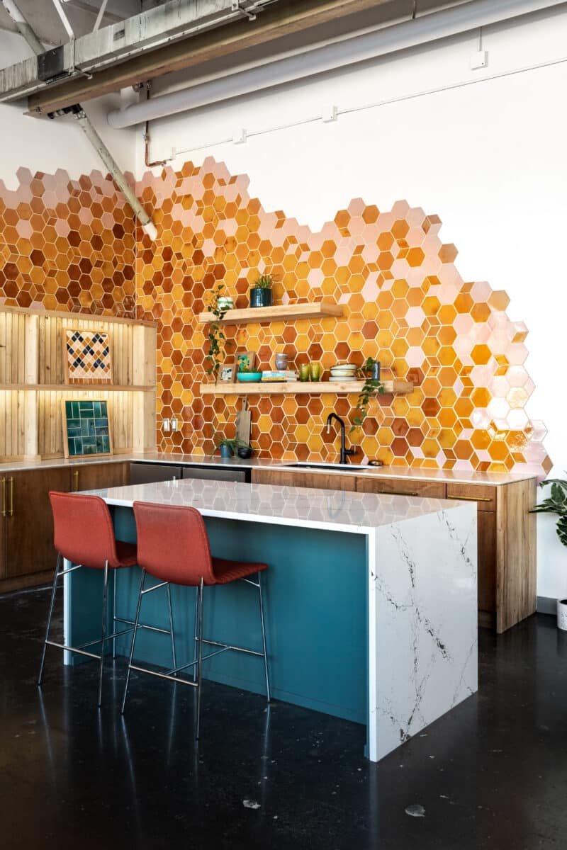 How Reclaimed Wood And Ceramic Tile Are Working Together