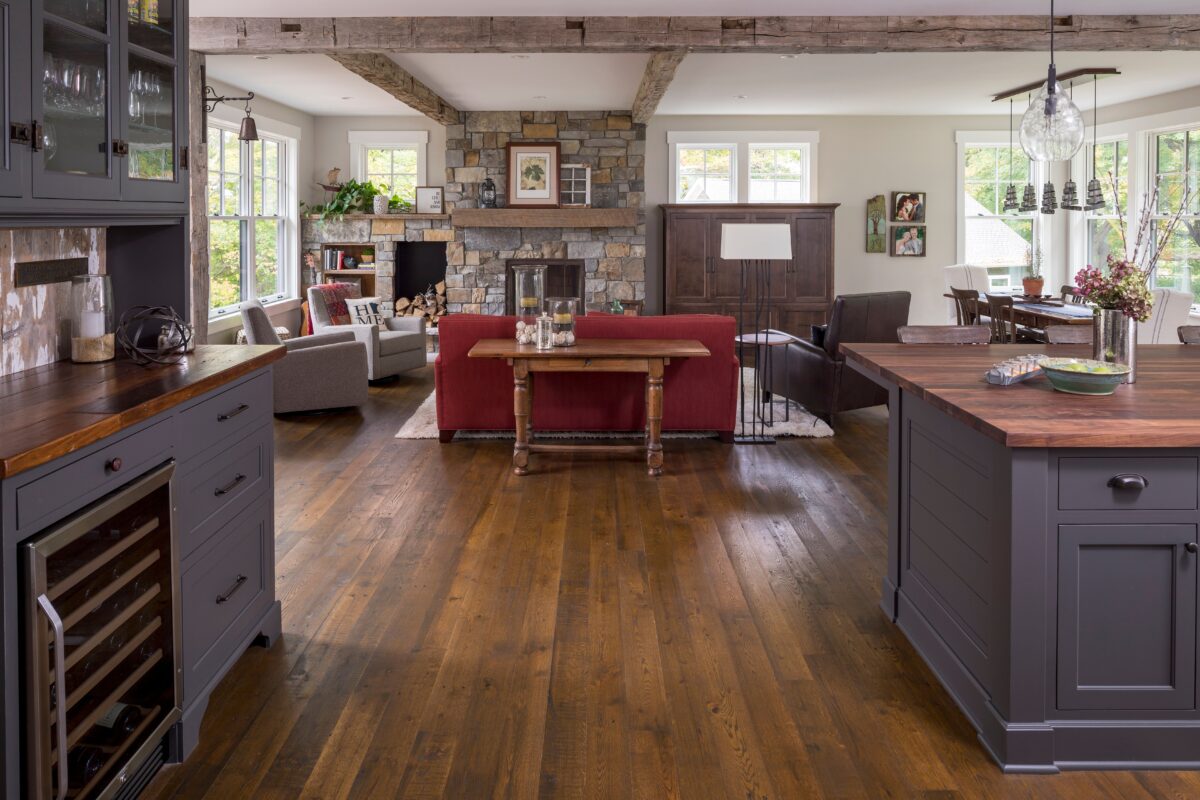 Reclaimed Wood Flooring vs. New Hardwood - Manomin Resawn Timbers