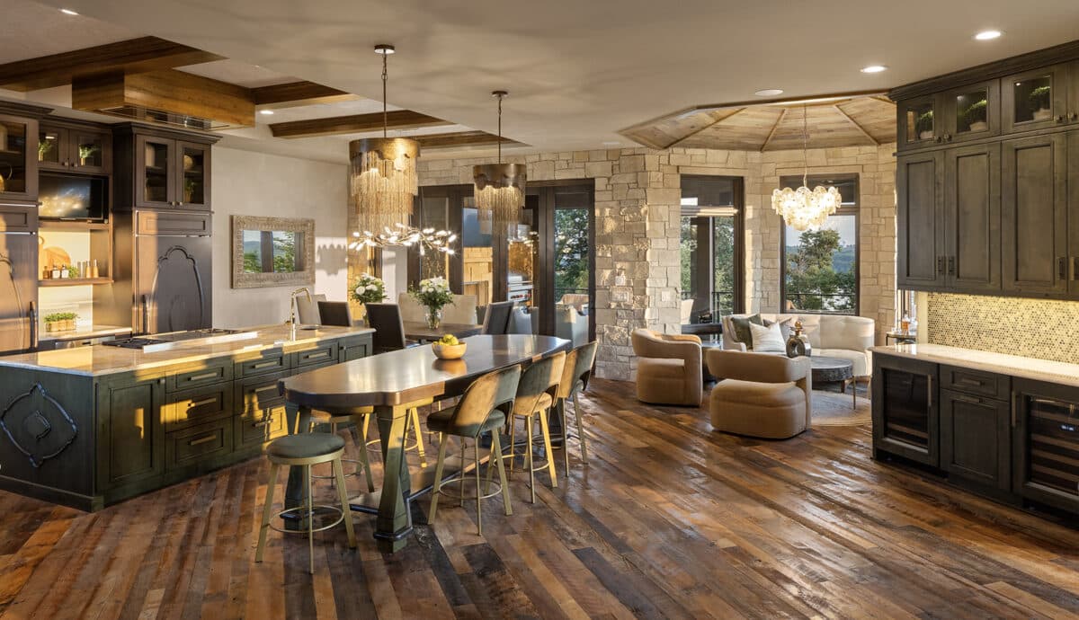 Luxury Home Design With Ruby + Suede Design Studio - Manomin Resawn Timbers
